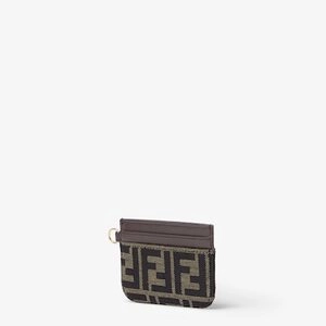 Fendi Ff Jacquard Card Case