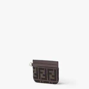 Fendi Ff Jacquard Card Case