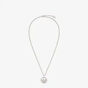 Fendi Sterling Gianus Pendant Necklace - Silver