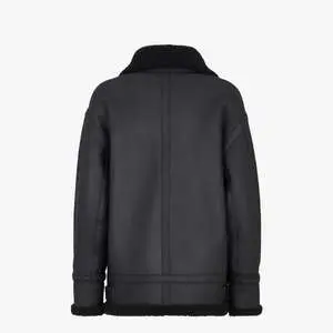 Fendi Oversized Shearling Aviator Jacket