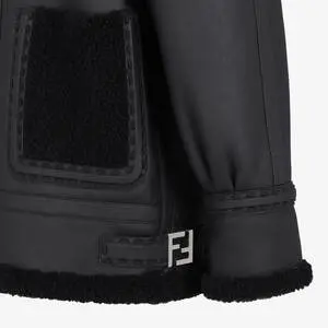 Fendi Oversized Shearling Aviator Jacket