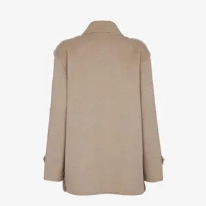 Fendi Single-breasted Blouson Jacket With Mink Inserts