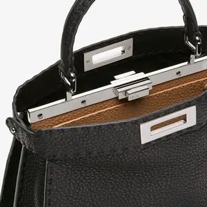 Fendi Peekaboo Iseeu Medium Selleria Bag - Black