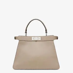 Fendi Peekaboo Iseeu Medium Selleria Bag - Grey