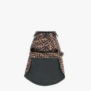Fendi Ff Motif Nylon Dog Coat - Brown