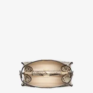 Fendi Peekaboo Iseeu Small Python Bag - Multicolour