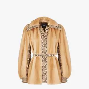 Fendi Cuffed Coats For Women