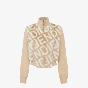 Fendi Bomber Jacket - Beige