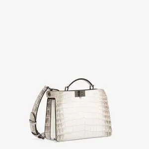 Fendi Peekaboo Iseeu Small Crocodile Bag