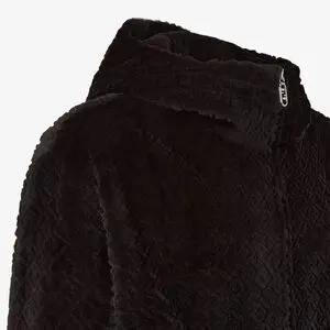 Fendi Micro-ff Laser-cut Mink Blouson Jacket