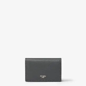 Fendi Selleria Card Holder - Grey