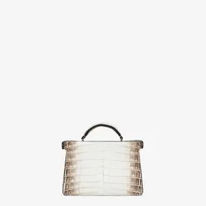 Fendi Peekaboo Iseeu Xcross Crocodile Bag