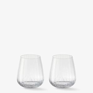 Fendi Roma Set Of Water Glasses - Transparent