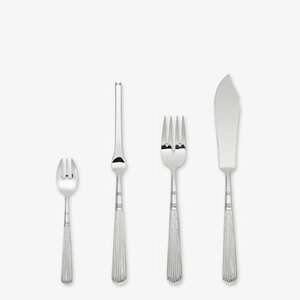 Fendi Roma Set Of Fish Cutlery - Silver