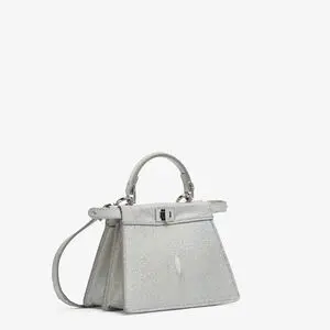 Fendi Peekaboo Iseeu Petite Bag - Silver