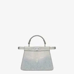 Fendi Peekaboo Iseeu Petite Bag - Silver
