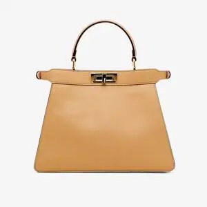 Fendi Peekaboo Iseeu Medium Bag - Beige