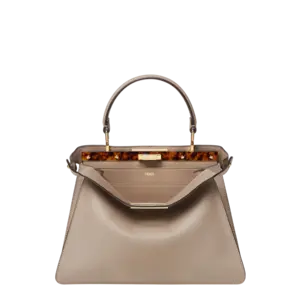 Fendi Fendi Peekaboo ISeeU Medium Bag Beige