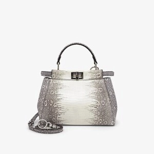 Fendi Peekaboo Mini - Grey
