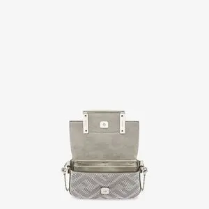 Fendi Nano Baguette Charm - Silver