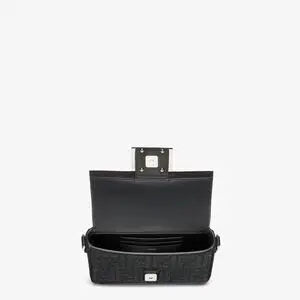 Fendi Baguette Mini Suede Crystal Embellished Bag