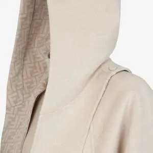 Fendi Wool Blouson With Detachable Hood