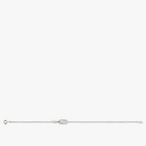 Fendi O’lock Bracelet - Silver