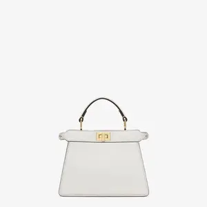 Fendi Peekaboo Iseeu Petite Bag - White