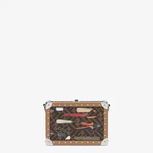 Fendi Ff Phone Trunk With Tool Motif
