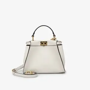 Fendi Peekaboo Mini Bag - White
