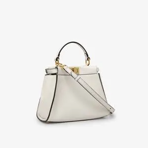 Fendi Peekaboo Mini Bag - White