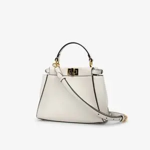 Fendi Peekaboo Mini Bag - White