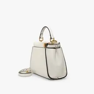 Fendi Peekaboo Mini Bag - White