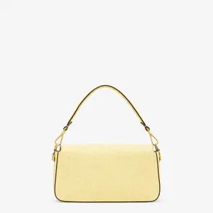 Fendi Baguette Bag In Ostrich Leather