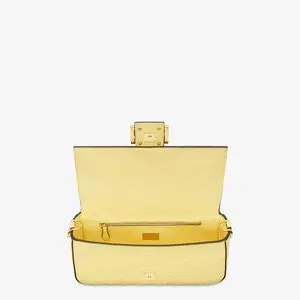 Fendi Baguette Bag In Ostrich Leather