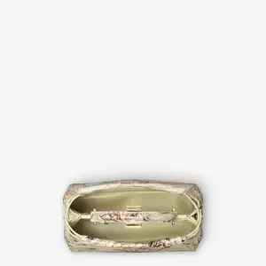 Fendi Peekaboo Mini Crocodile Bag With Florentine Paper Motif