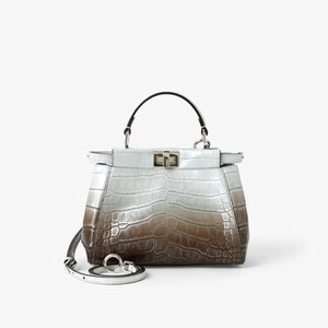 Fendi Peekaboo Mini - Grey