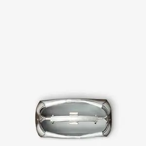 Fendi Peekaboo Mini Crocodile Bag - Grey