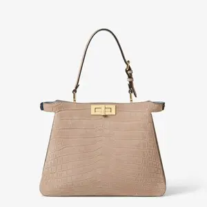 Fendi Peekaboo Soft Medium - Beige