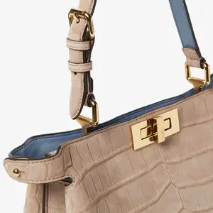 Fendi Peekaboo Soft Medium - Beige