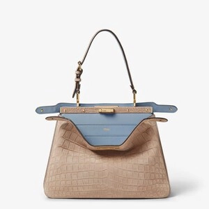 Fendi Peekaboo Soft Medium - Beige