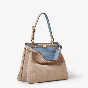 Fendi Peekaboo Soft Medium - Beige