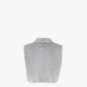 Fendi Cropped Mink Gilet - Grey