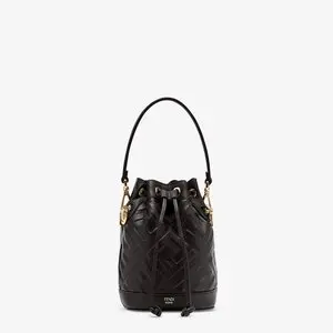 Fendi Mon Tresor Bucket Bag With Embossed Ff Motif