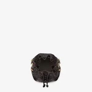 Fendi Mon Tresor Bucket Bag With Embossed Ff Motif