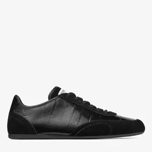 JIMMY CHOO Sunny Low Top Trainers - Black