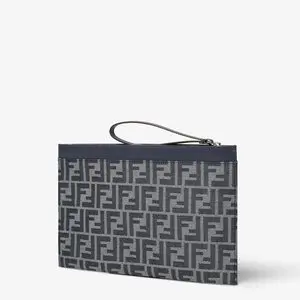 Fendi Ff Jacquard Flat Pouch Medium