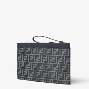Fendi Ff Jacquard Flat Pouch Medium