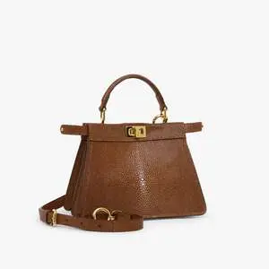 Fendi Peekaboo Iseeu Petite Top Handle Bag - Brown