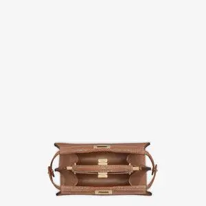 Fendi Peekaboo Iseeu Petite Top Handle Bag - Brown